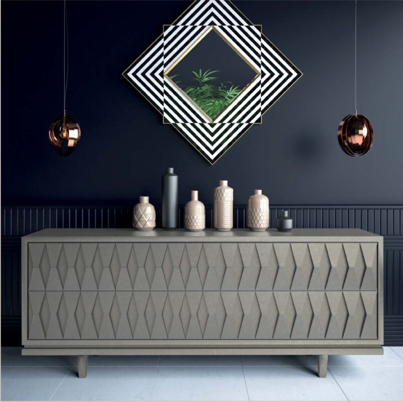 Tablero Innovus Coloured MDF Sand Grey Ecoboard | Catálogo Maderas Acuña