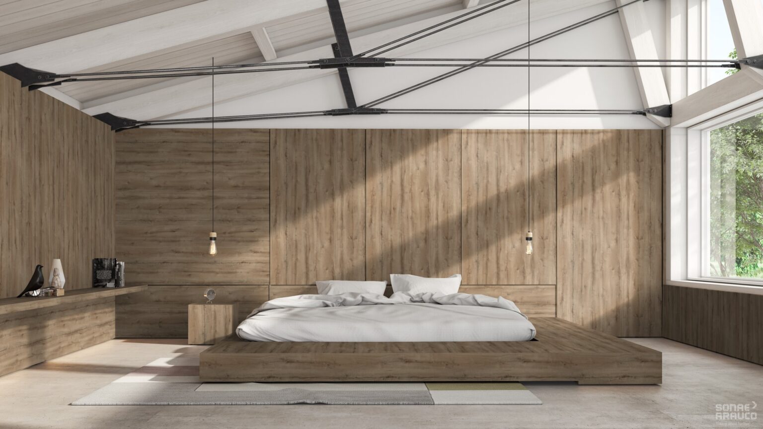 Tablero Melamina Innovus Sanctuary Oak M6280 FUN | Catálogo Maderas Acuña