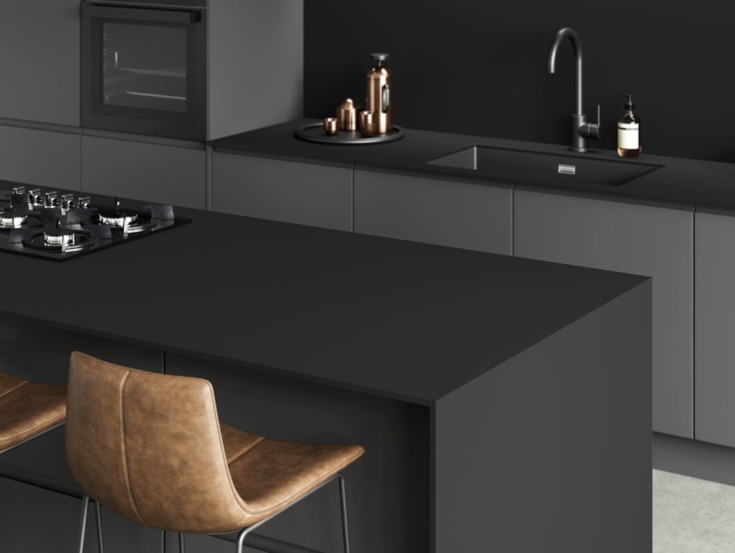 Compacto Encimera FENIX® Nero Ingo 0720 | Catálogo Maderas Acuña