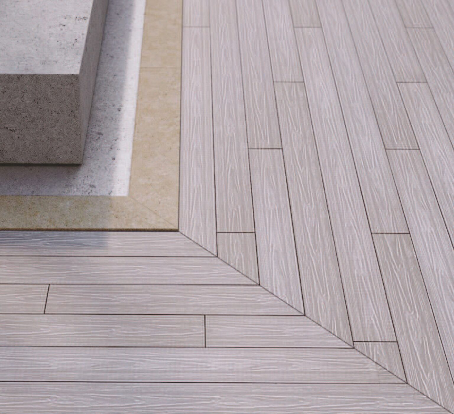 Tarima Exterior Composite Textura Tradicional | Catálogo Maderas Acuña